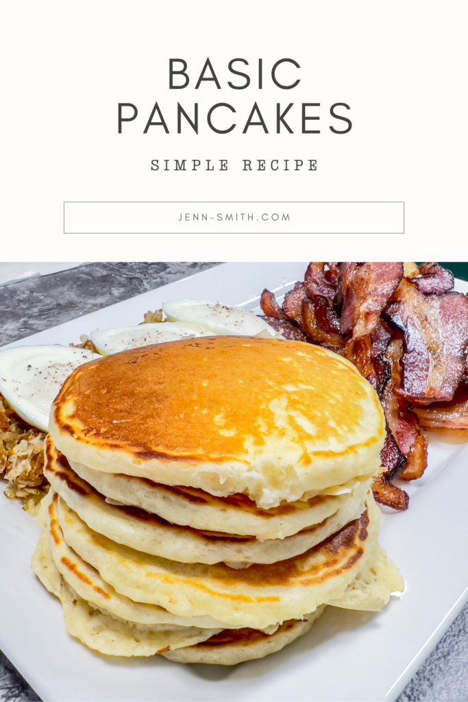 How to Make Basic Homemade Pancakes from Scratch | Jenn Giam Smith