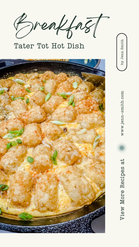 Experience the Midwest Flavor with Breakfast Hotdish | Cheers Jenn