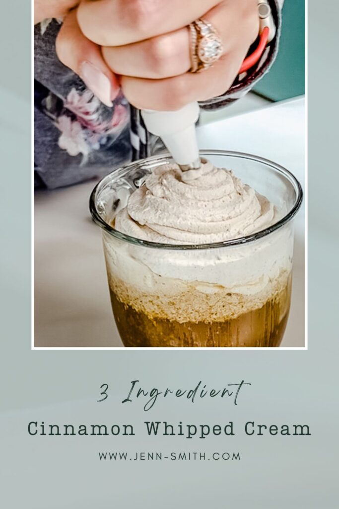 Cinnamon Whipped Cream | Jenn Giam Smith