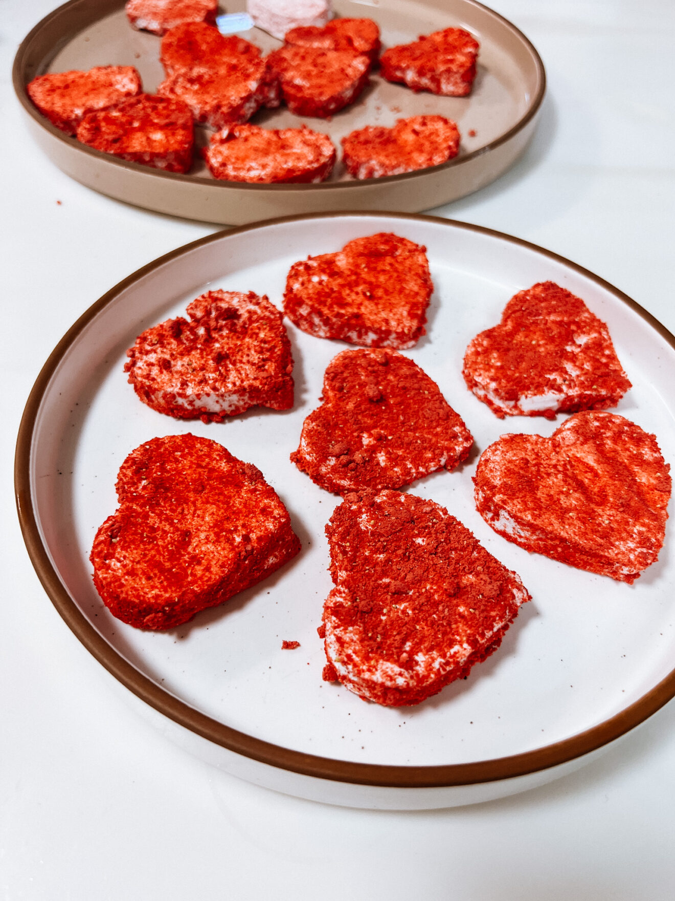 Step-by-Step Guide to Making Strawberry Heart Marshmallows | Cheers Jenn