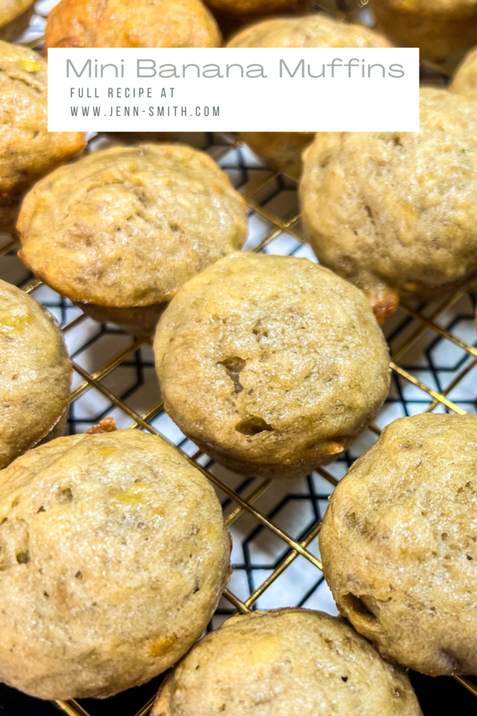 Banana Mini Muffins: A Delicious and Easy Snack Recipe - Jenn Giam Smith